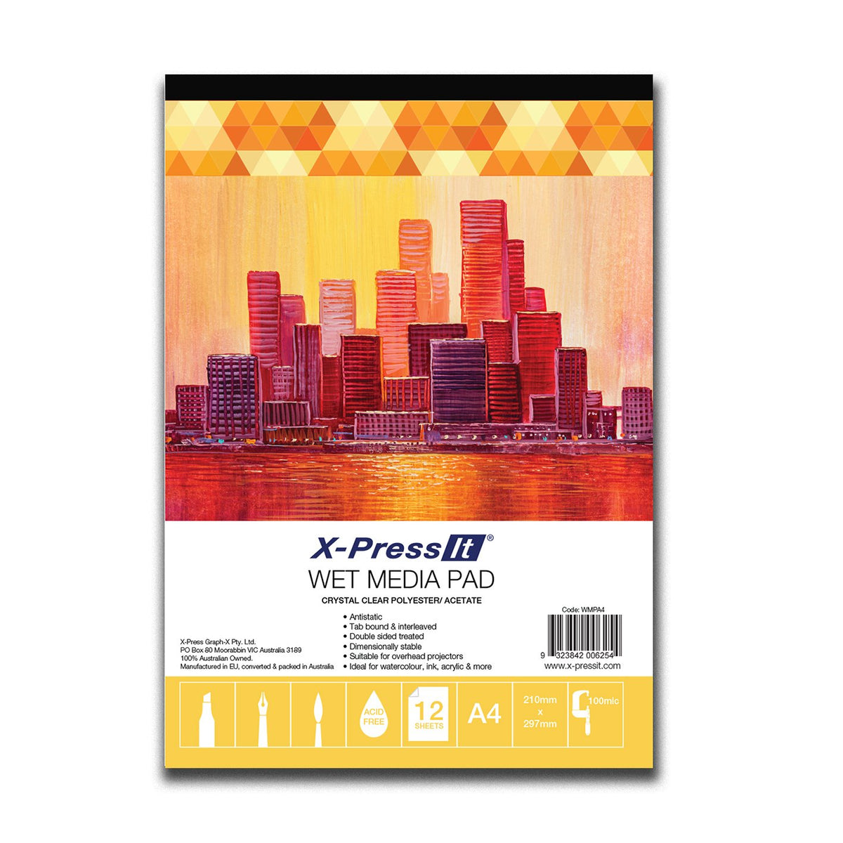 Wet Media Pad A4 – X-Press It Australia