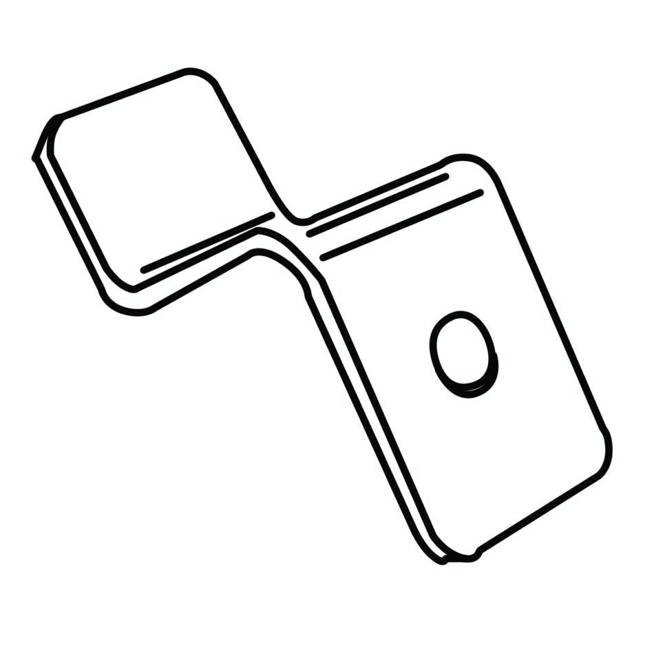 25mm Offset Clip With Screws (250) – X-Press It Australia